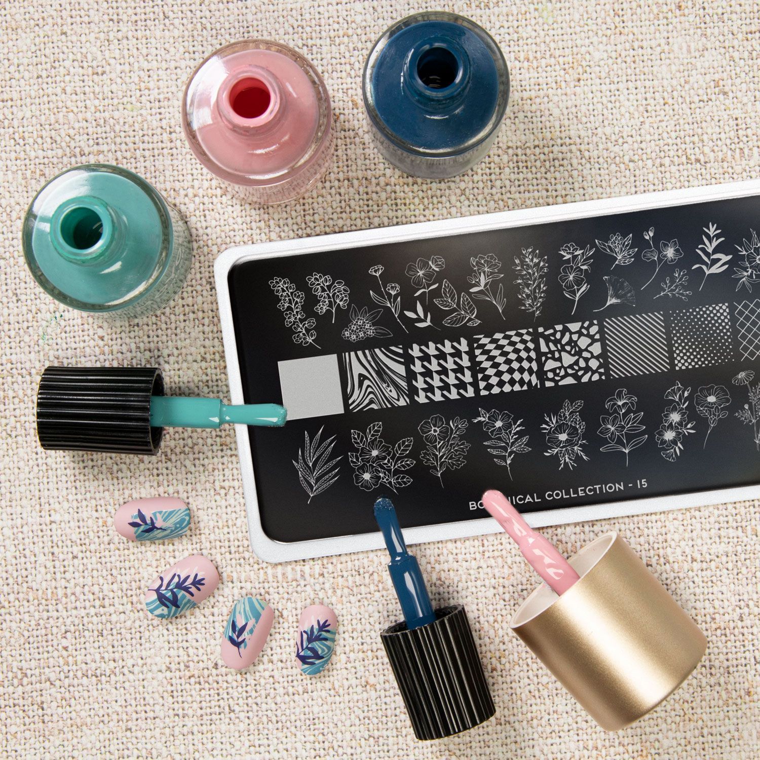 Plaques de stamping – MBE Nails